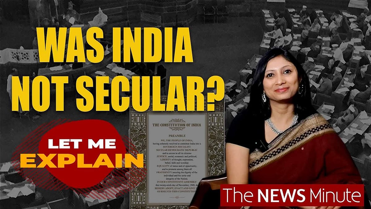 Why ‘Secular’ & ‘Socialist’ were omitted in Preamble | Let Me Explain ...