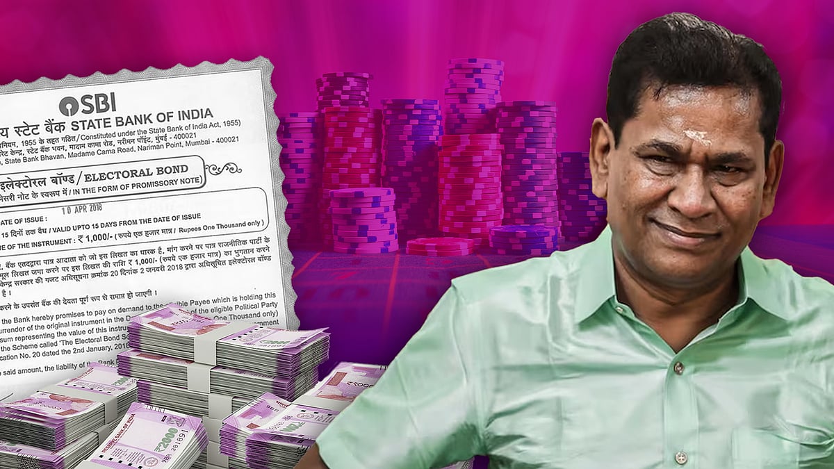 The lottery kingpin who delivered electoral bond jackpot to political ...