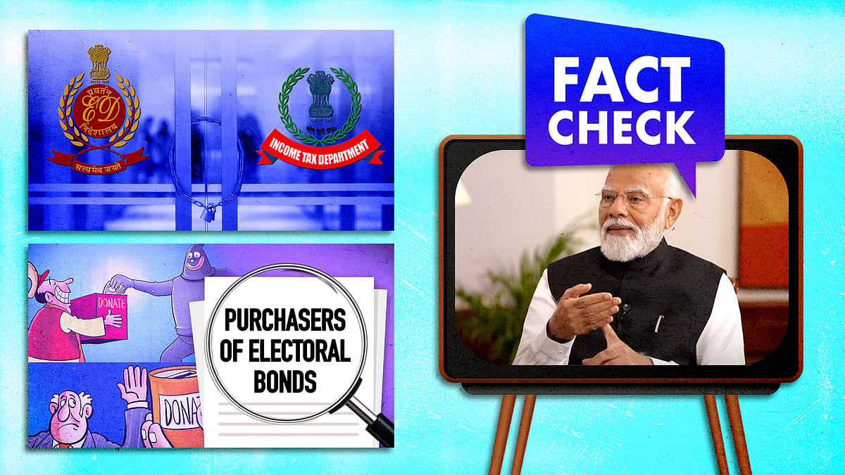 Agency action, BJP’s share: Here’s why Modi’s claims on electoral bonds ...