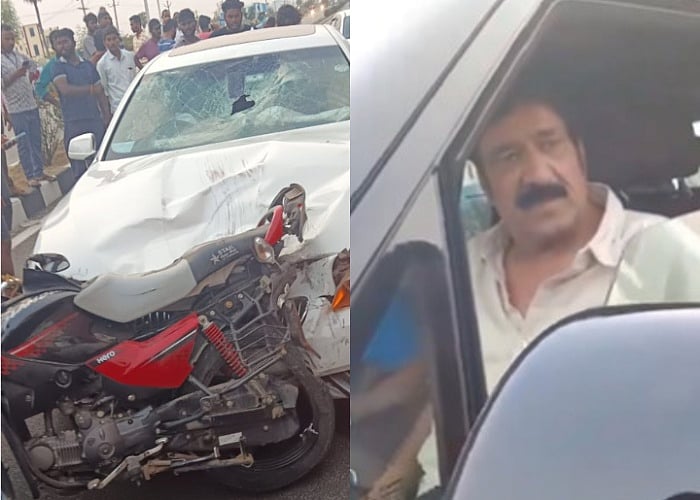 Telangana: BRS leader dies after actor Raghu Babu’s car hits his bike