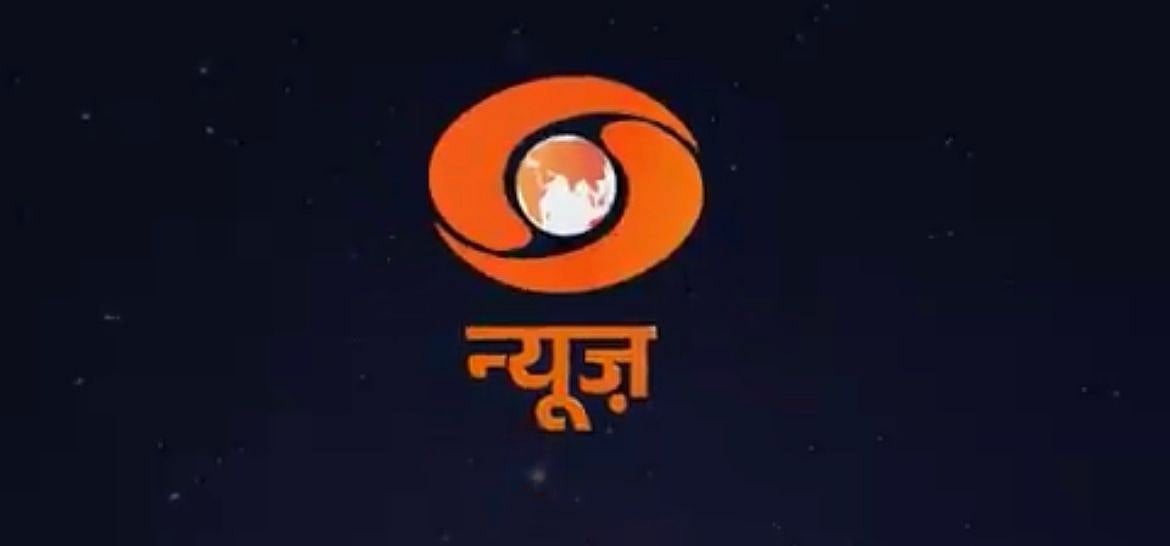 National broadcaster Doordarshan dyes its flagship logo in saffron