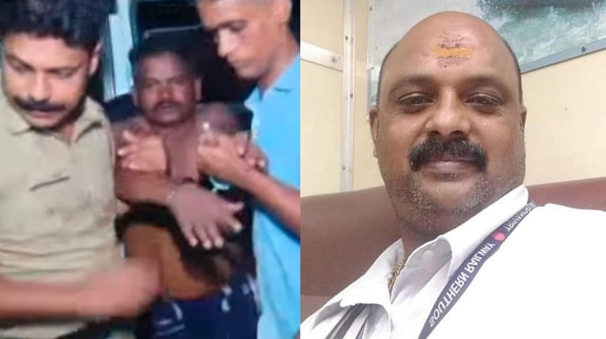 Passenger pushes TTE to death from moving train in Kerala, booked