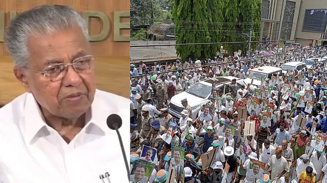 Pinarayi Vijayan slams Rahul Gandhi’s roadshow over absence of Congress ...