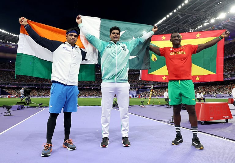 Paris Olympics: Neeraj Chopra bags silver as Pakistan's Arshad Nadeem ...