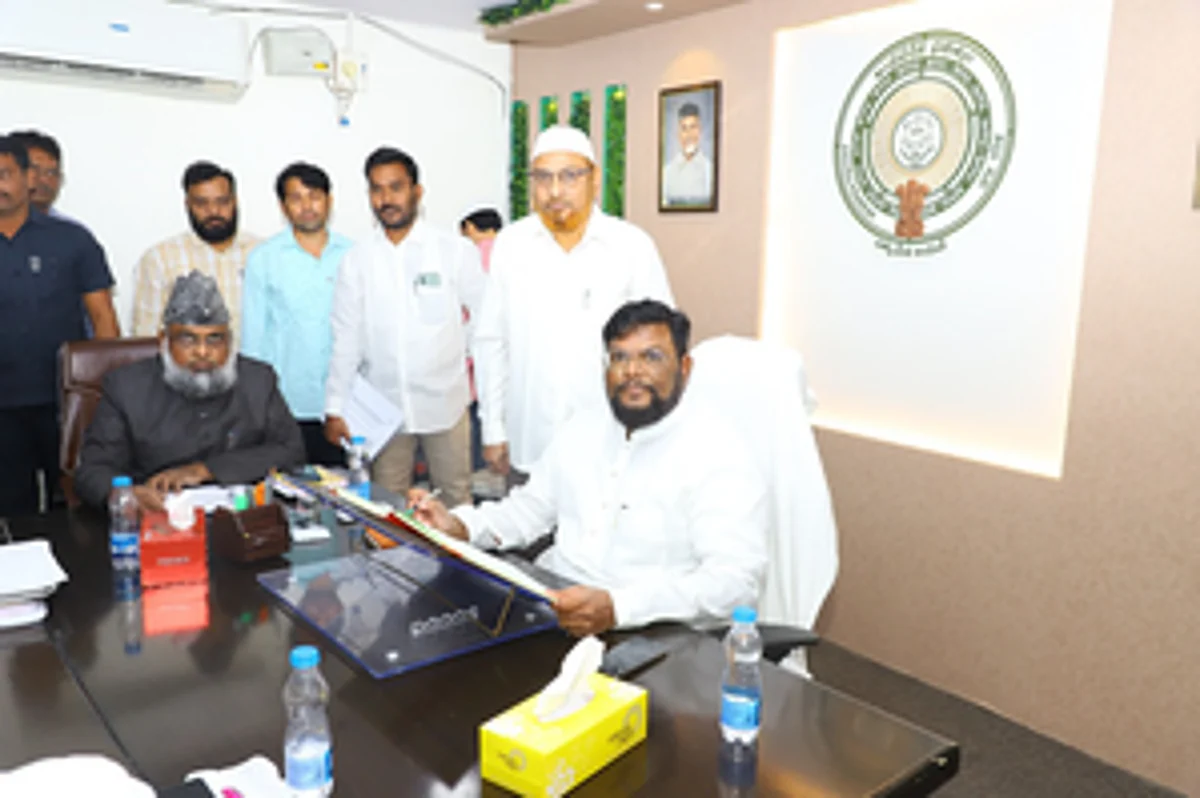 TDP leader Abdul Aziz elected Andhra Pradesh Waqf Board Chairman TDP leader Abdul Aziz elected Andhra Pradesh Waqf Board Chairman