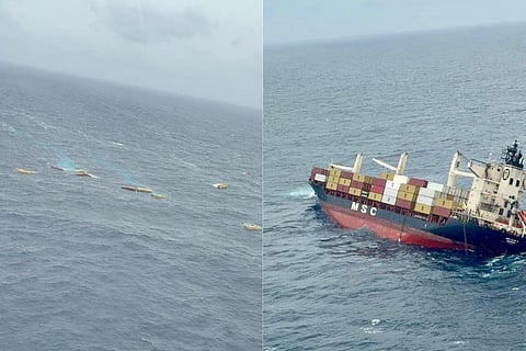 Cargo ship accident off Kerala coast: Hazardous material falls into sea ...