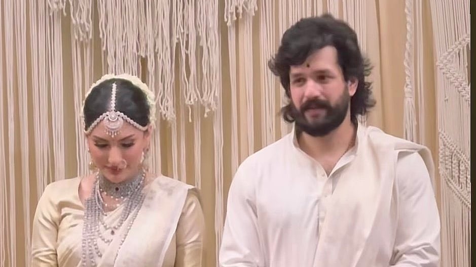 Akhil Akkineni marries Zainab Ravdjee