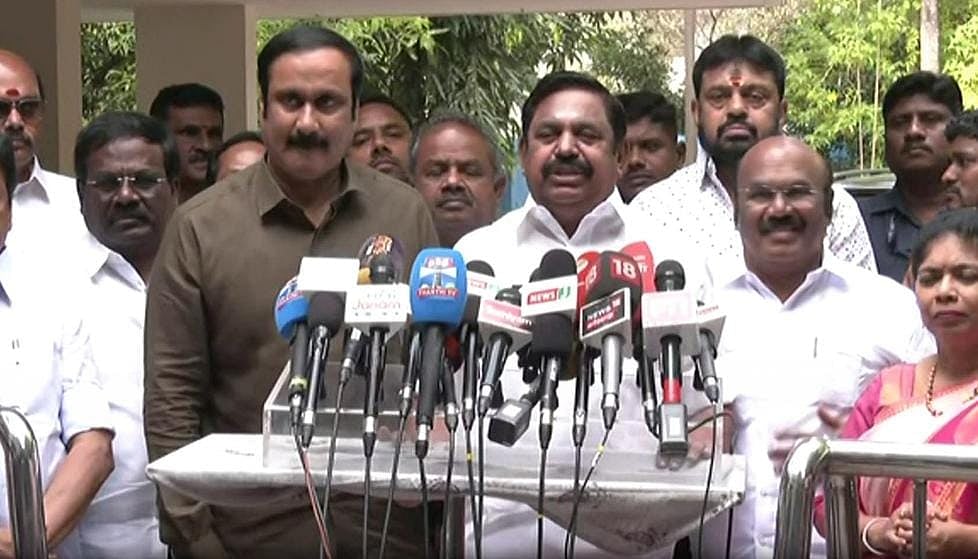 AIADMK tie up with PMK, Anbumani’s only condition is to keep father ...