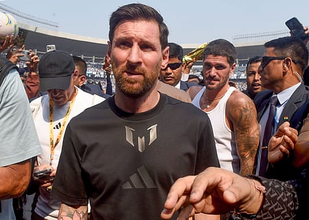 Four referees officiating match ahead of Lionel Messi's Kolkata event ...