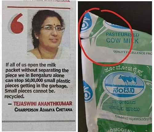 Here’s why you should not snip off the tip of your milk packet