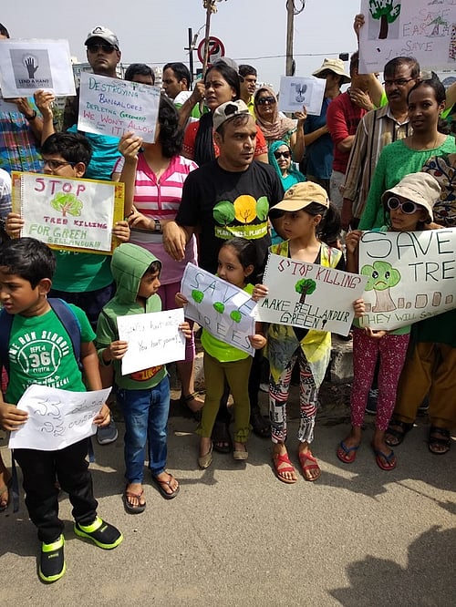 Bengaluru citizens, environmentalists join hands to protest illegal ...