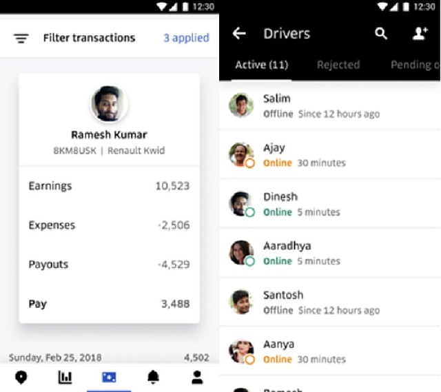 Uber launches new app for fleet owners in India