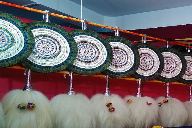 From ornamental fans to ornate umbrellas, meet the men behind Thrissur ...