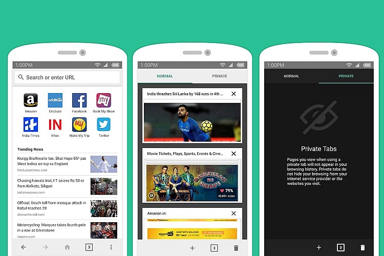 Amazon launches lite Android browser ‘Internet’ for India