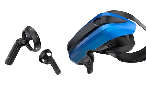 Acer launches its Windows Mixed Reality headset with motion controllers ...