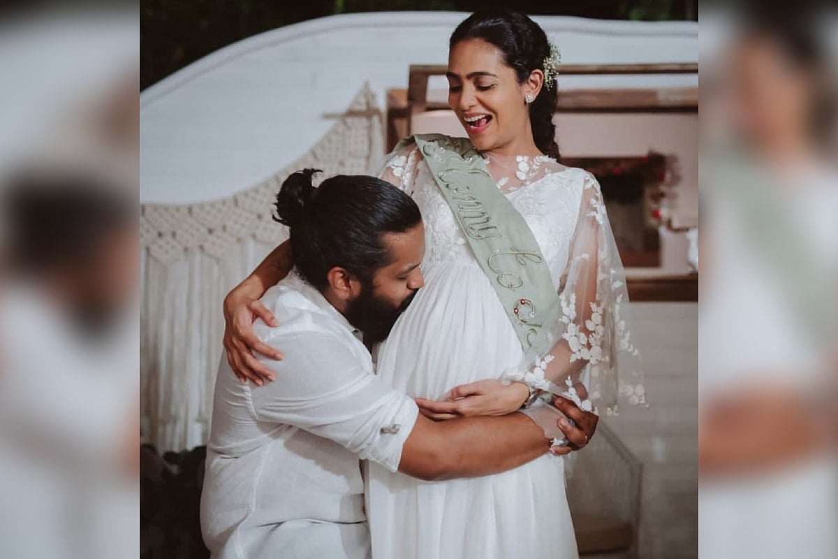 Actor Balu Varghese and model Aileena Amon blessed with baby boy