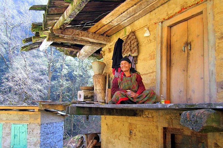 Meet Chatri Devi, the lone human living in a wildlife park on the Himalayas