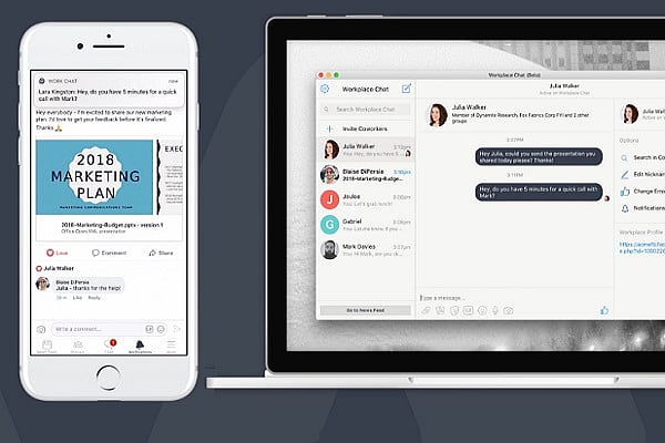 Facebook launches desktop version of Workplace Chat app
