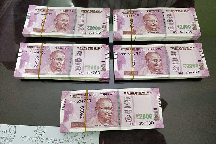 Fake Rs 2,000 notes from Bangladesh seized near Vizag, DRI arrests two