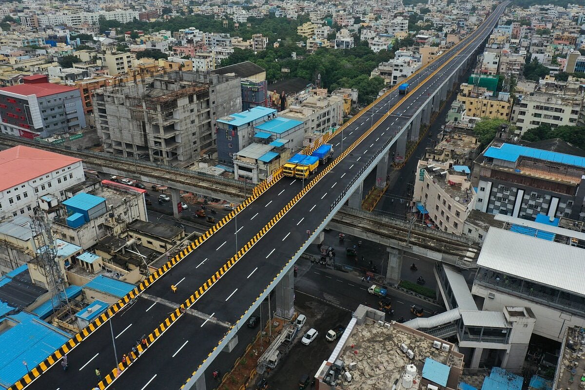 Hyderabad gets another flyover, KTR inaugurates Nayini Narsimha Reddy ...