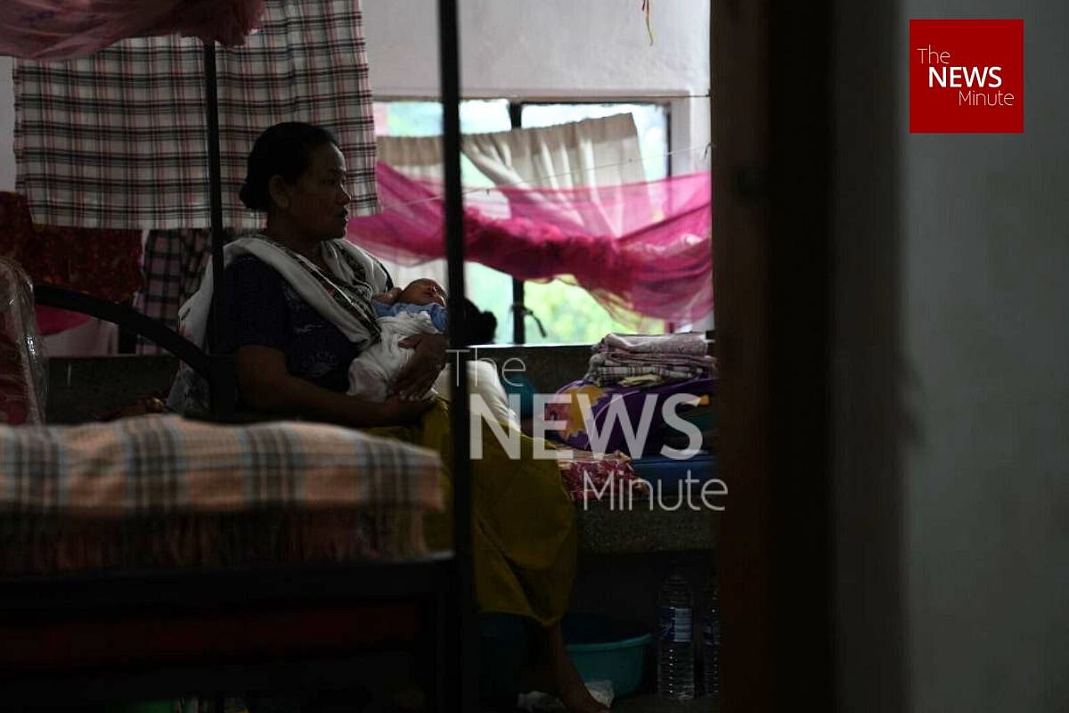 Manipur ground report: A relief camp for pregnant Meitei women in Imphal
