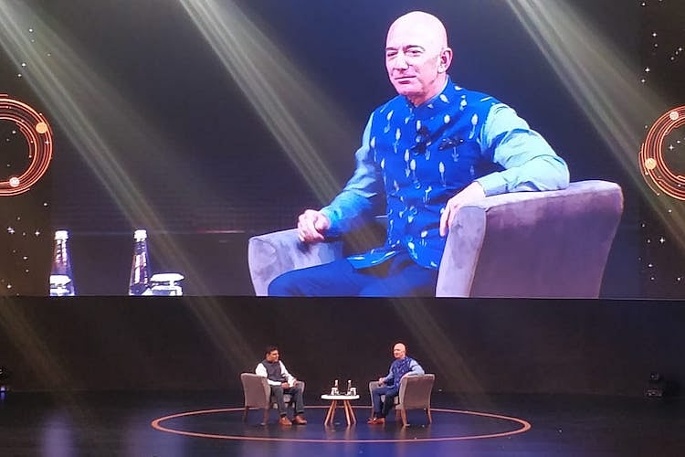 Amazon CEO Jeff Bezos commits $1 billion in India to bring over 10 ...