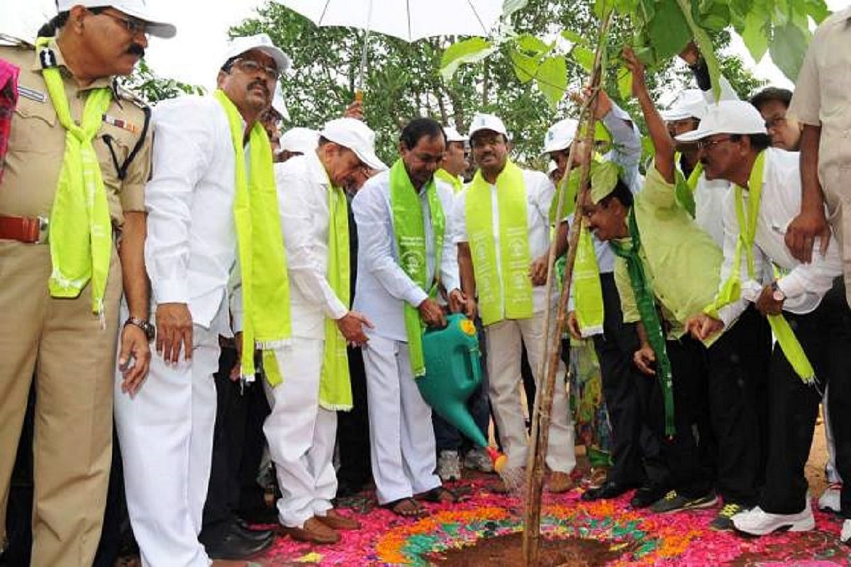 Telangana govt has spent Rs 4573 cr on Haritha Haram in the last five years