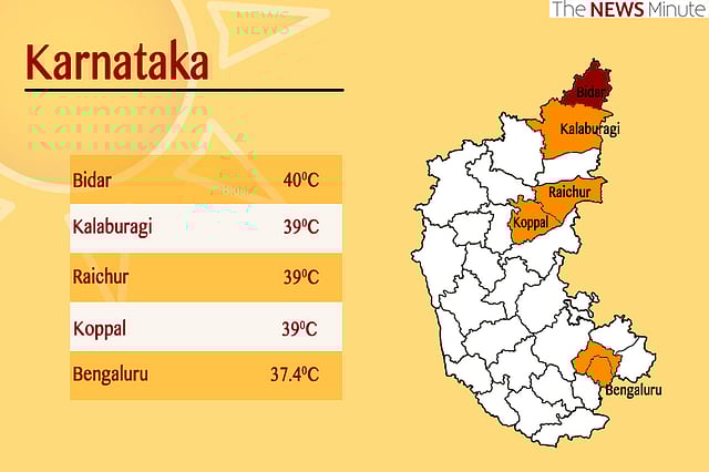 In 5 maps: The southern states are already on the boil and summer's yet ...