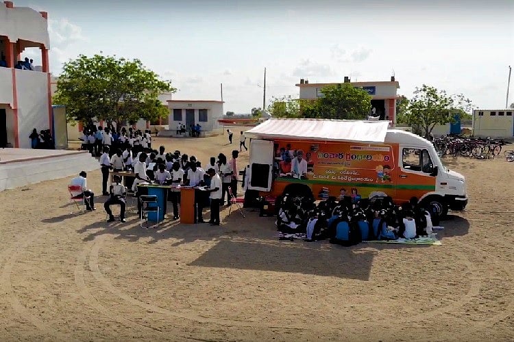 Books on wheels: How a van is promoting literacy in Andhra's Kurnool