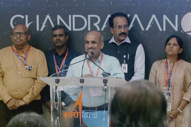 ‘India is on the moon’: ISRO Chairman after successful landing of ...