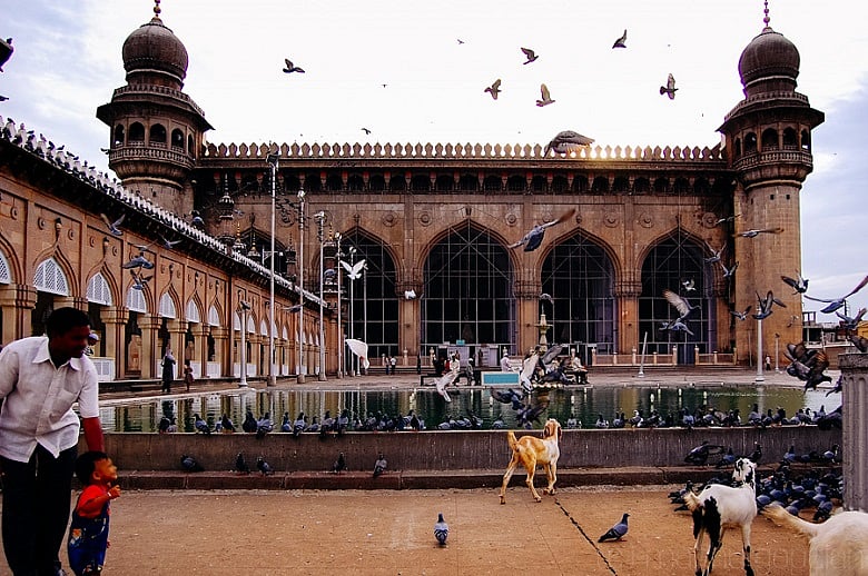 Finally, conservation work begins at Hyderabad's Mecca Masjid