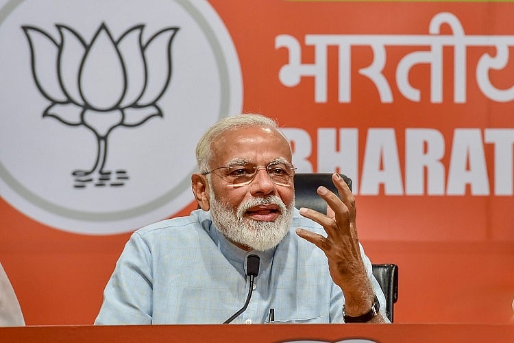 NDA unanimously elects PM Narendra Modi as leader of parliamentary party