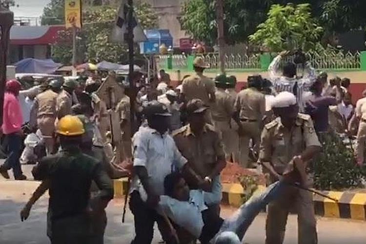 PFI party workers allege custodial violence, pelt stones at Mangaluru ...