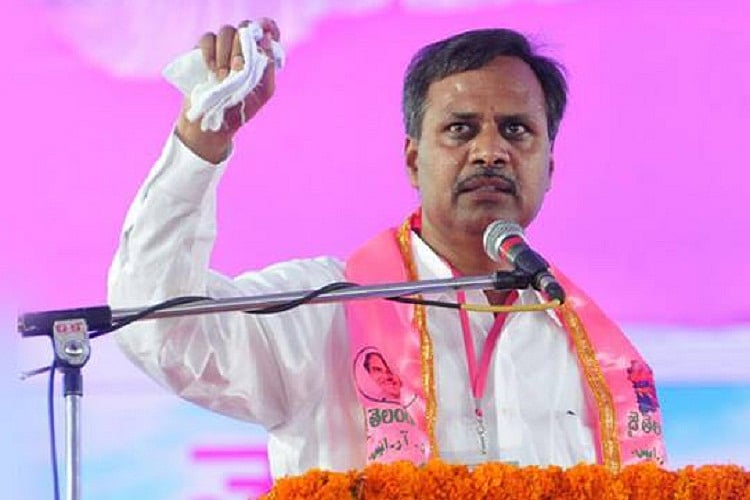 Black money only with Congress leaders, hits out TRS MLC