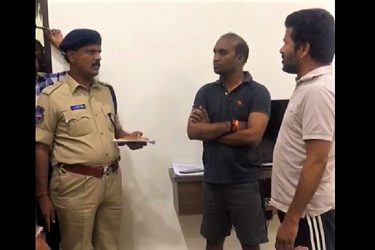Telangana Cong leader Revanth Reddy arrested ahead of KCR meet in Kodangal