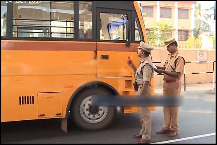 Bengaluru police book 23 school bus drivers for drunk driving
