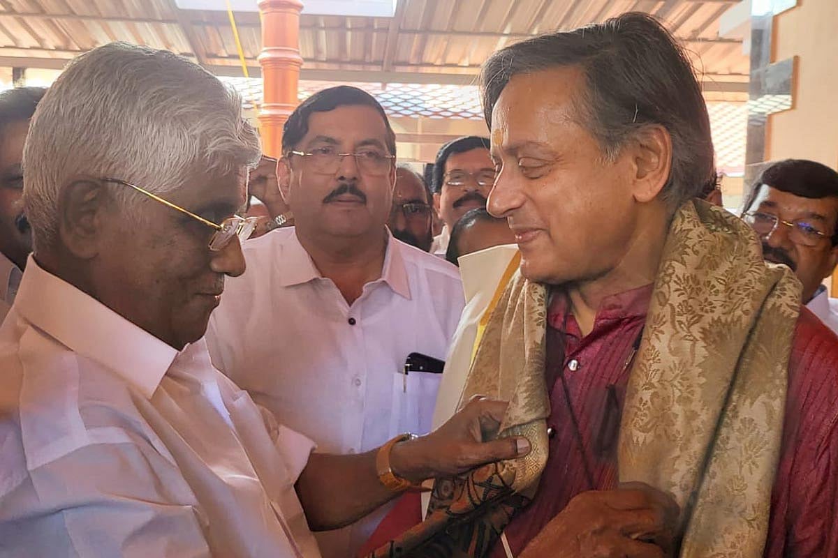 ‘A Nair can’t accept another Nair’: Tharoor at NSS event in Kerala
