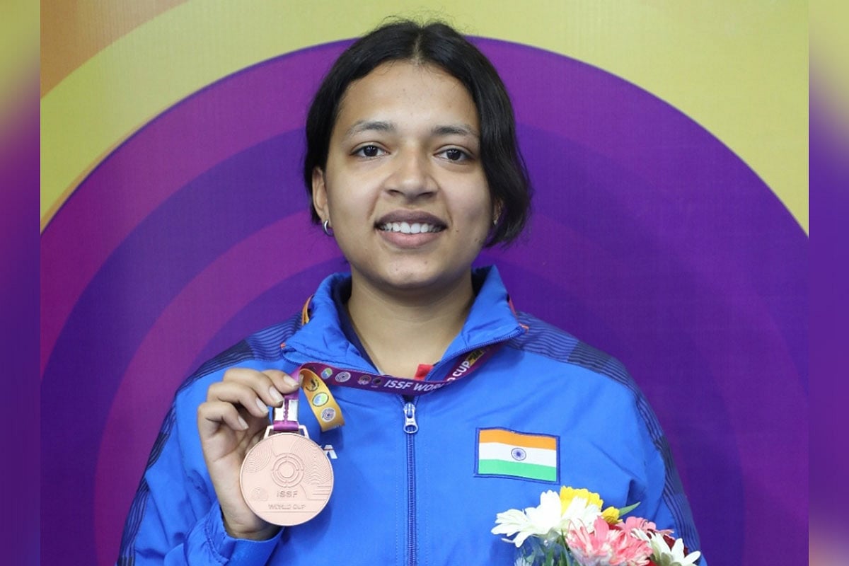 ISSF World Cup: Sift Kaur Samra wins 50m 3P bronze, India finish with ...
