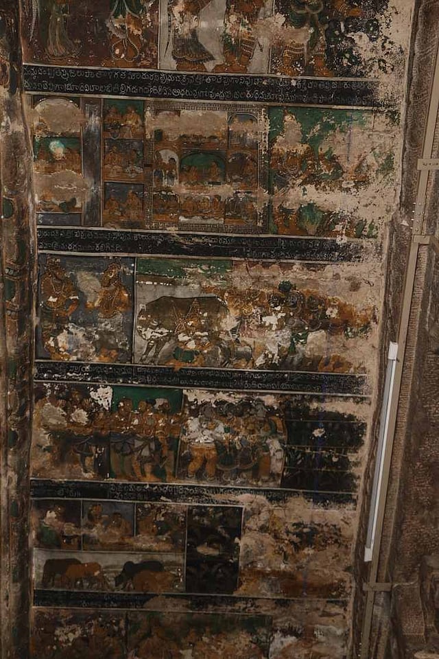 In pictures: These historic 400-year-old murals in a Tiruchi temple are ...