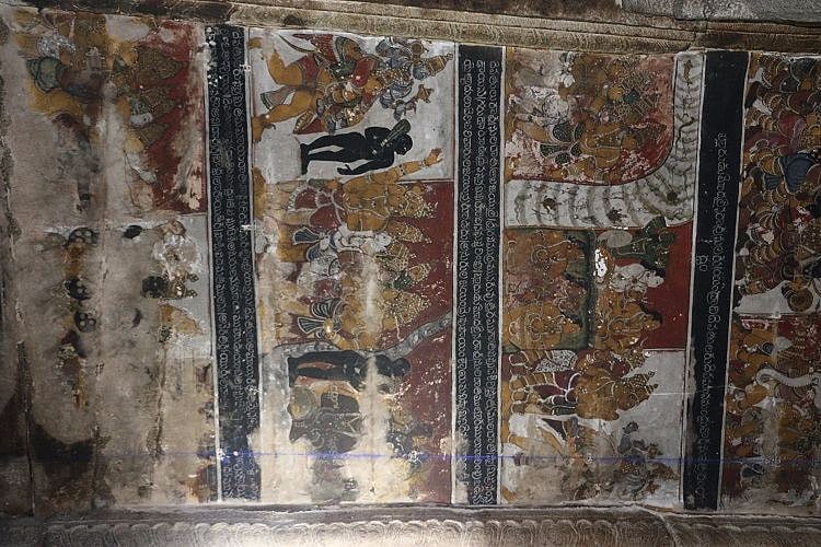 In pictures: These historic 400-year-old murals in a Tiruchi temple are ...