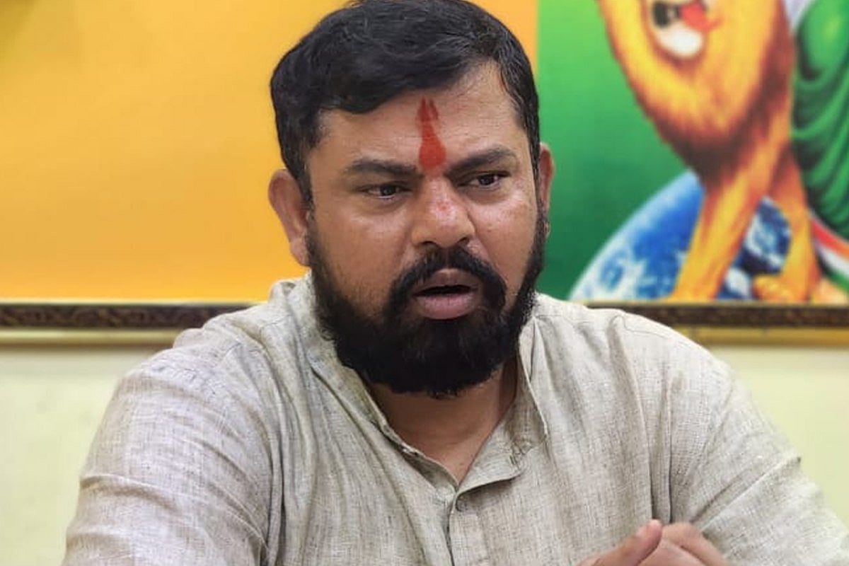MLA Raja Singh detained ahead of Hanuman Jayanti Shobha Yatra in Hyderabad
