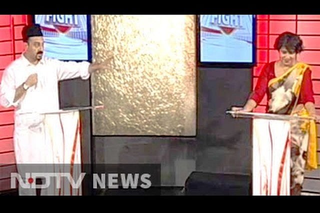 Video: Muslim leader walks out of NDTV show refusing to share screen ...