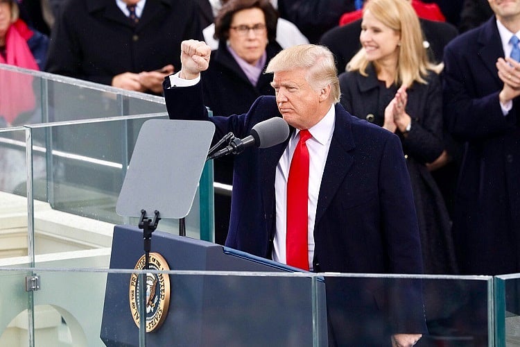 'America first' – Donald Trump becomes the 45th president of the United ...