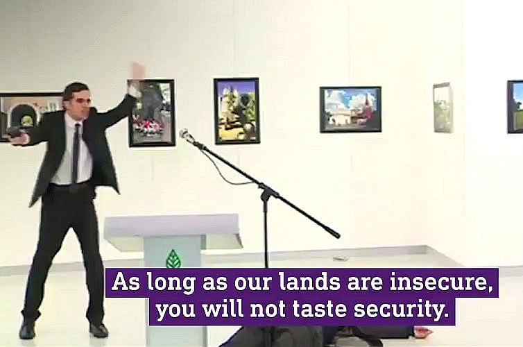 Video: 'Don't forget Aleppo, Syria’, shouted Turkish gunman who killed ...