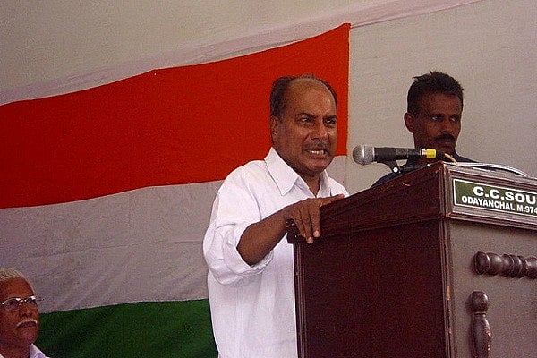 I don't have plans to return to Kerala politics: AK Antony