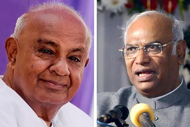 Mallikarjun Kharge, HD Deve Gowda raise ‘Operation Kamala’ in Parliament
