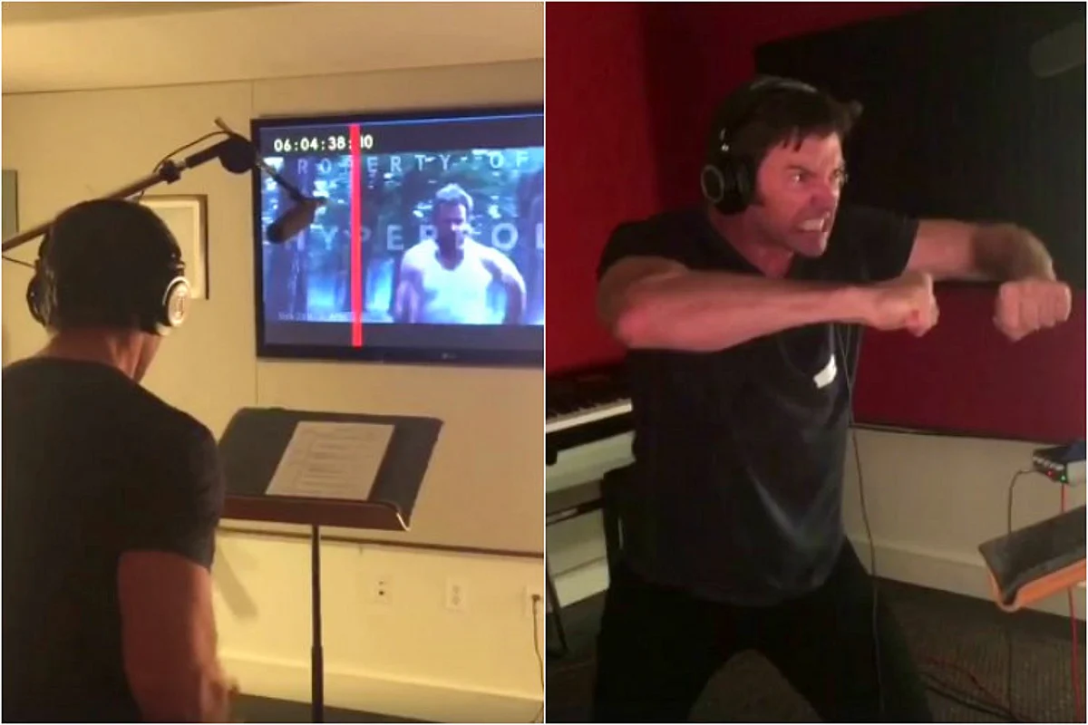 This video of Hugh Jackman recording for 'Logan' is as intense as it gets This video of Hugh Jackman recording for 'Logan' is as intense as it gets