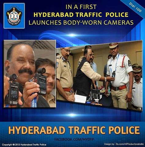 In a bid to increase transparency, Hyderabad traffic police launch body ...