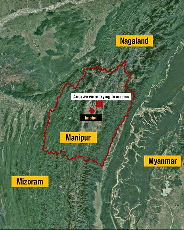 Manipur ground report: Meitei groups bar entry to 10 Kuki villages that ...