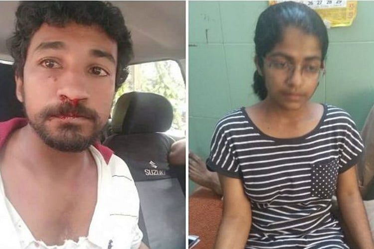 RSS worker arrested for attack on couple during hartal in Kerala